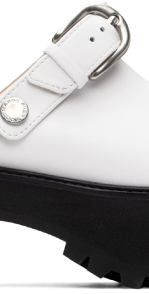 Marge Sherwood - White 70's Clogs