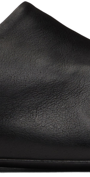 Marsèll - Black Passo Leather Slippers