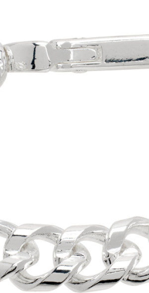 Martine Ali - Silver Curb Chain Bracelet