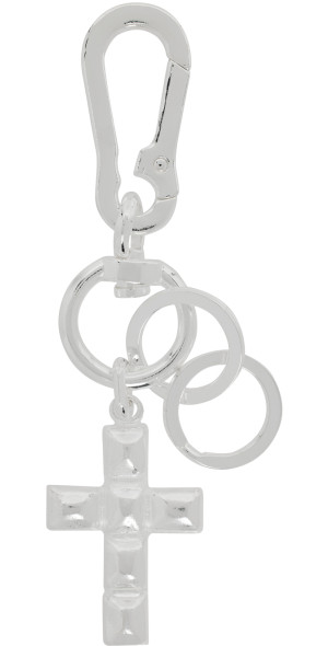 Martine Ali - Silver Dimitra Keychain
