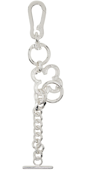 Martine Ali - Silver Fleur De Keychain