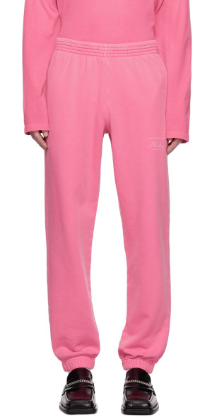 Martine Rose - Pink Slim-Fit Sweatpants