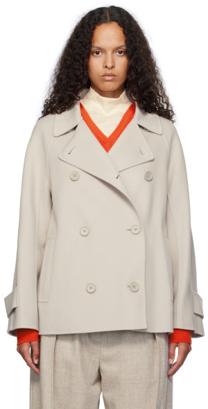 Max Mara - Beige Louis Short Coat