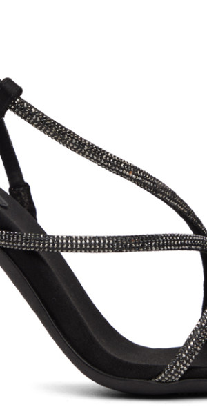 Max Mara - Black Stark Heeled Sandals