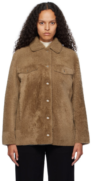 Max Mara - Brown Livio Shearling Jacket