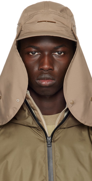 meanswhile - Taupe Feather Smooth Shade Cap