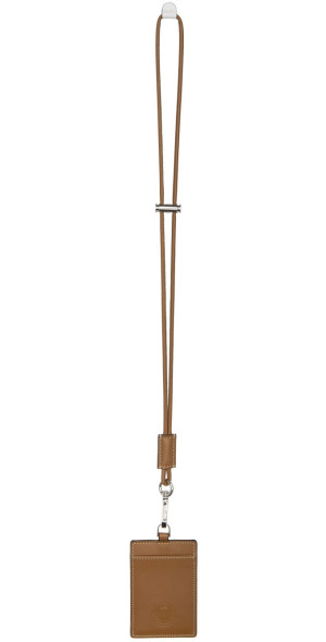 Moncler Genius - 8 Moncler Palm Angels Brown Leather Card Holder