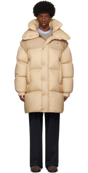 Moncler - Beige Verone Long Down Jacket