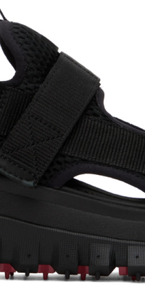 Moncler - Black Platform Sandals