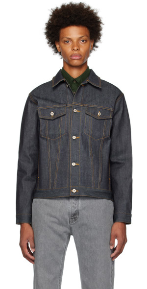 Naked & Famous Denim - Indigo Stealth Pocket Denim Jacket