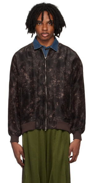 NEEDLES - Brown B.B. Bomber Jacket