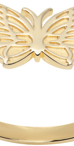 NEEDLES - Gold Papillon Ring