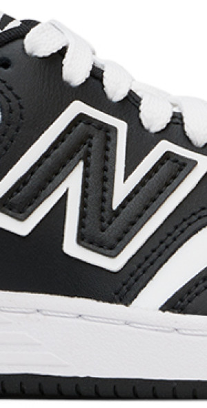 New Balance - Big Kids Black & White 480 Sneakers