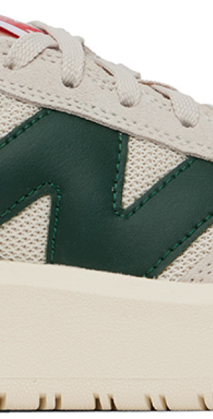 New Balance - Off-White & Green CT302 Sneakers