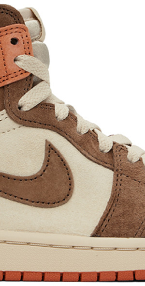 Nike Jordan - Beige & Brown Air Jordan 1 High Sneakers
