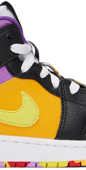 Nike Jordan - Kids Multicolor Air Jordan 1 Mid School Big Kids Sneakers