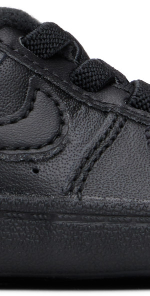 Nike - Baby Black Force 1 Crib Pre-Walkers