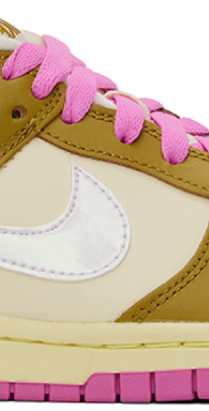 Nike - Brown & Beige Dunk Low SE Sneakers
