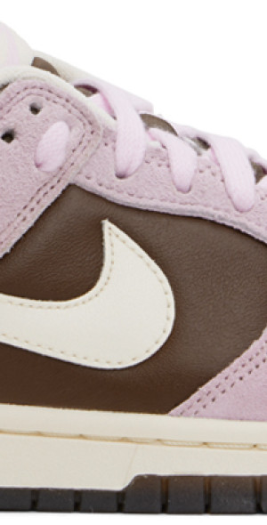 Nike - Brown & Pink Dunk Low Sneakers