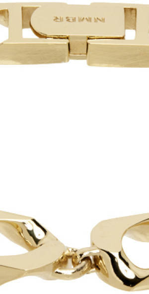 Numbering - SSENSE Exclusive Gold #5925 Chain Link Bracelet