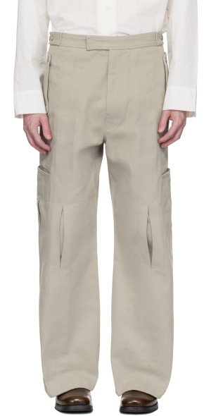 Omar Afridi - Gray Carol Cargo Pants