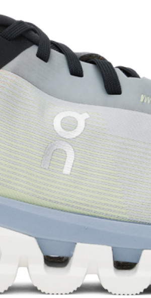 On - Blue & Green Cloudflow 4 Sneakers