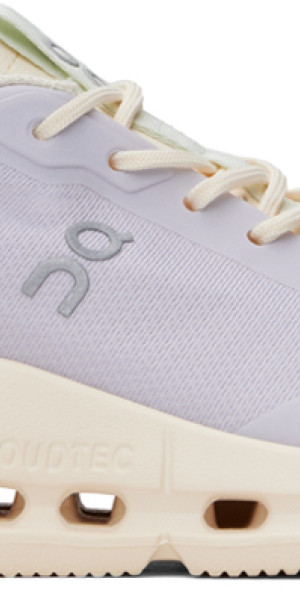 On - Purple & Pink Cloudnova Form Sneakers