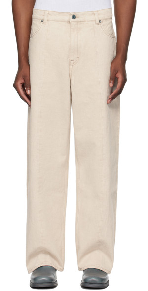 OUR LEGACY - Beige Fatigue Cut Jeans