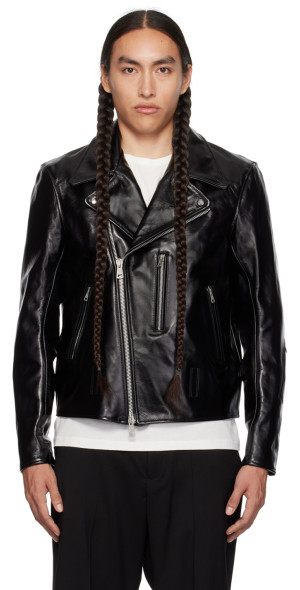 Our Legacy - Black Hellraiser Leather Jacket