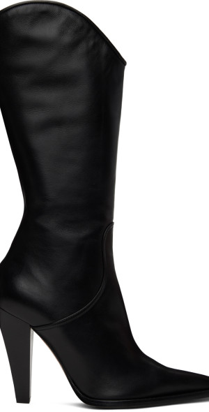 Paris Texas - Black Nadia Boots