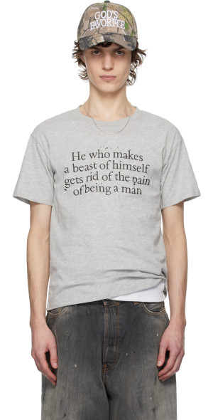 Praying - Gray 'Beast' T-Shirt