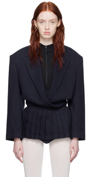 Pushbutton - Navy Stripe Blazer