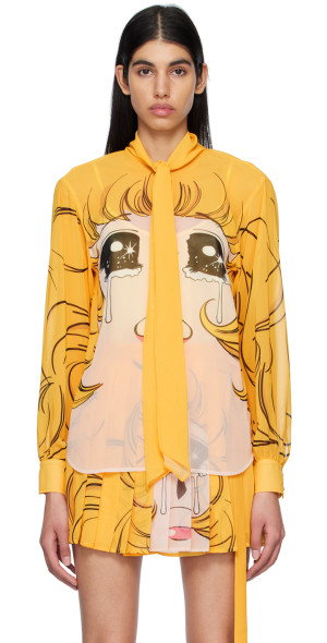 Pushbutton - Yellow Crying Girl Blouse