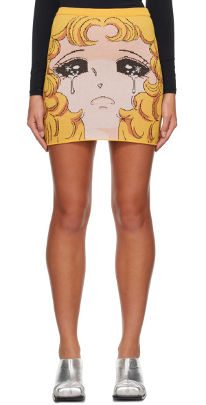 Pushbutton - Yellow Crying Girl Miniskirt