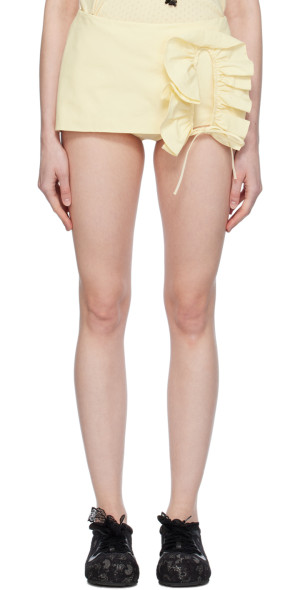 Pushbutton - Yellow Micro Skort