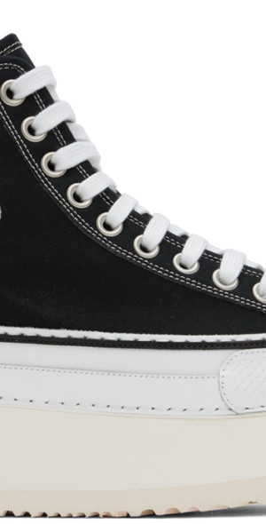 R13 - Black Courtney Sneakers