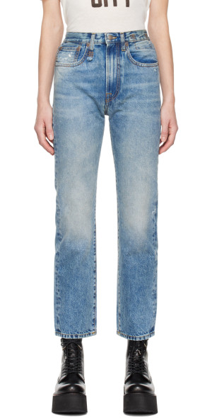 R13 - Blue Courtney Slim Jeans