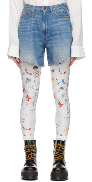 R13 - Blue Damon Shorts