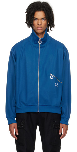 Raf Simons - Blue Fred Perry Edition Track Jacket