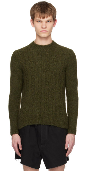 Raf Simons - Green Crewneck Sweater