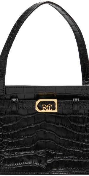Recto - Black Mini Rectangular Bag