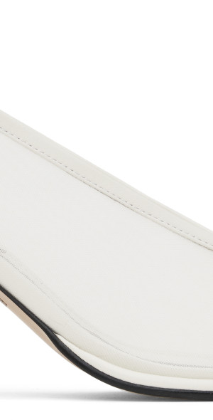 RECTO - Off-White Poppy Rounded Toe Heels
