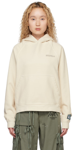 Reese Cooper - Off-White Deer Painted Hoodie