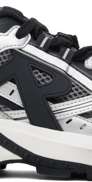 Represent - Black & Silver Storm Runner Sneakers