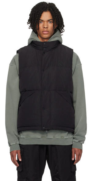 Represent - Black Patch Down Vest