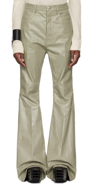 Rick Owens - Green Hollywood Bolan Bootcut Jeans