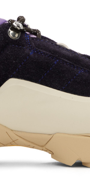 ROA - SSENSE Exclusive Navy Katharina Sneakers