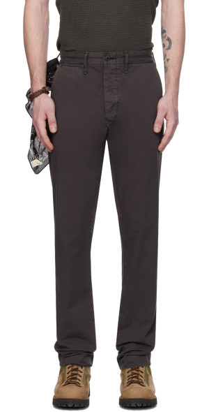 RRL - Black Slim-Fit Trousers