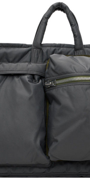 sacai - Gray Porter Edition Tote