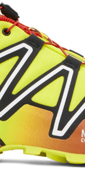Salomon - Yellow & Red Speedcross 3 Sneakers